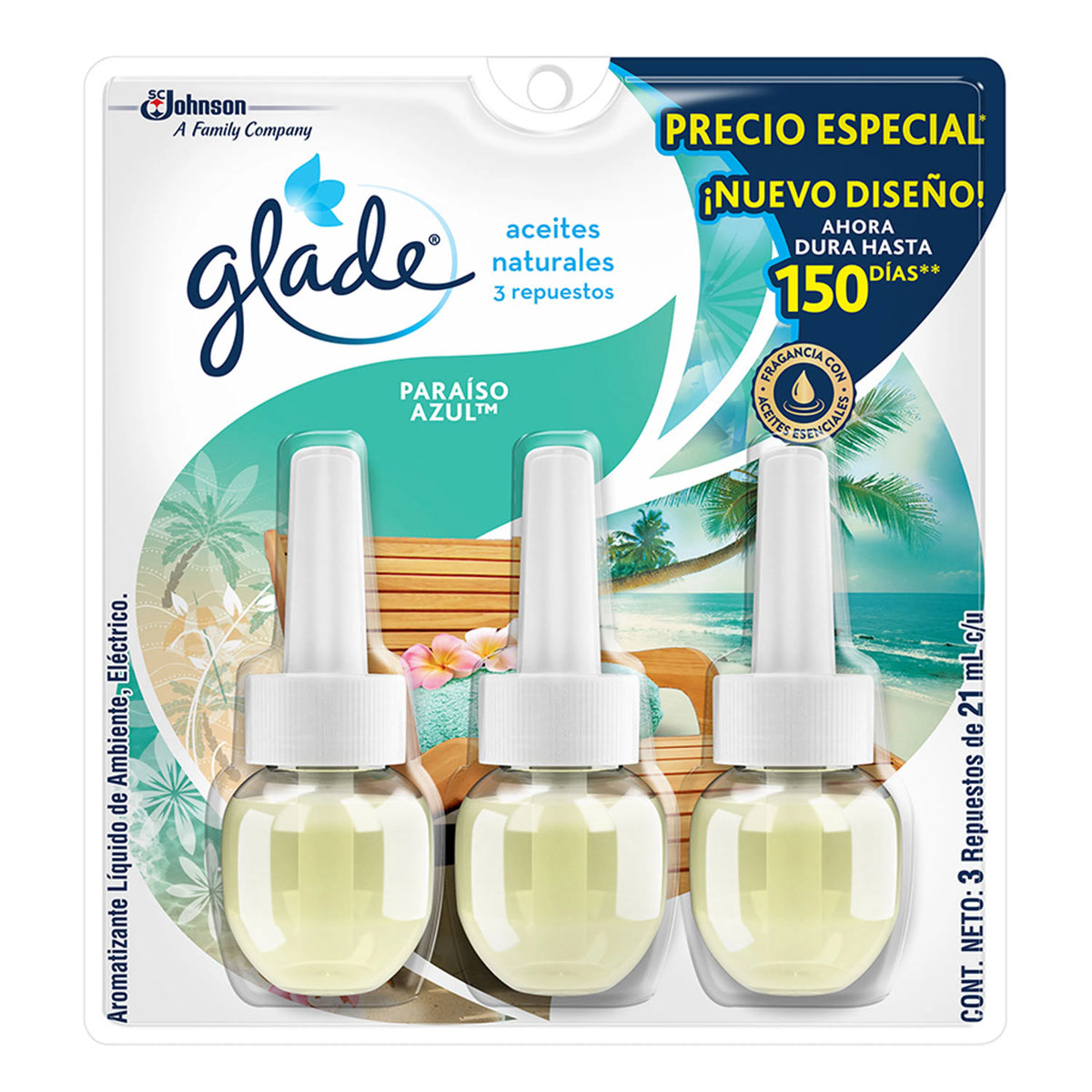 GLADE PISO REP PARAISO 3PK | Super del Corral