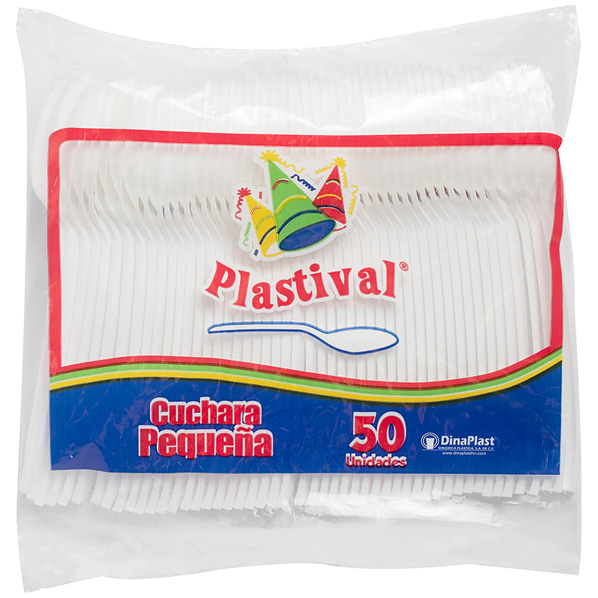 PLASTIVAL CUCHARA PEQUEÑA 50 UNIDADES | Super del Corral