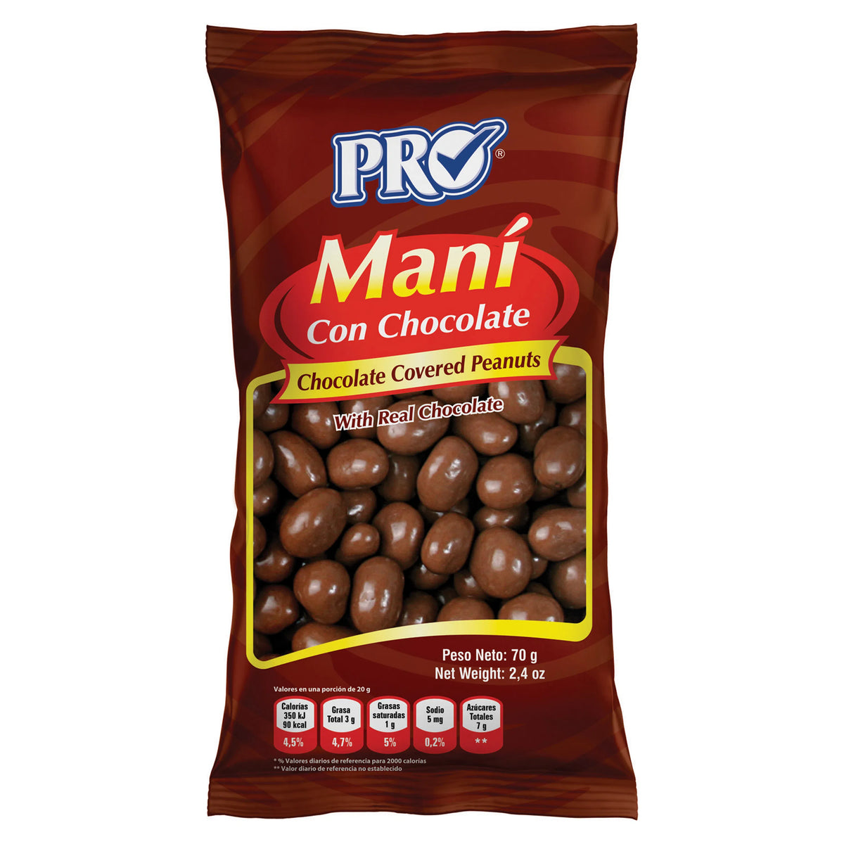 PRO MANI CON CHOCOLATE 70 GR | Super del Corral